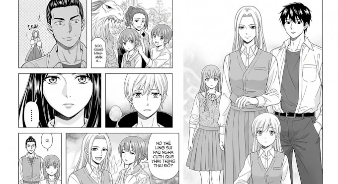 Draw amazing manga comic page as your manga artist for manga style ...