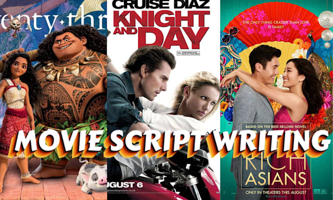 Write screenplay, movie script writing, script writing as a movie script writer by Flowithwords ...