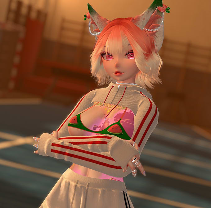 Create a vrchat avatar, a vrchat character, a 3d model for vrchat by Angela_mod | Fiverr