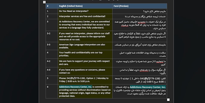 Provide quality and accurate farsi persian dari to english translation ...