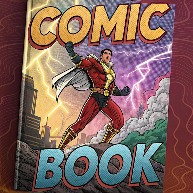 Create a comic cover page design illustration by Jonoytow023 | Fiverr