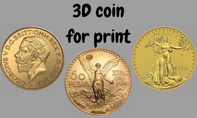 Sculpt 3d coin 3d bas relief medallion coin 3d coin model cnc model 3d ...