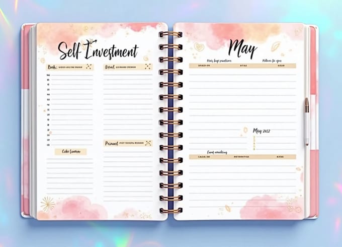 Design custom journal, planner, workbook for your business by ...