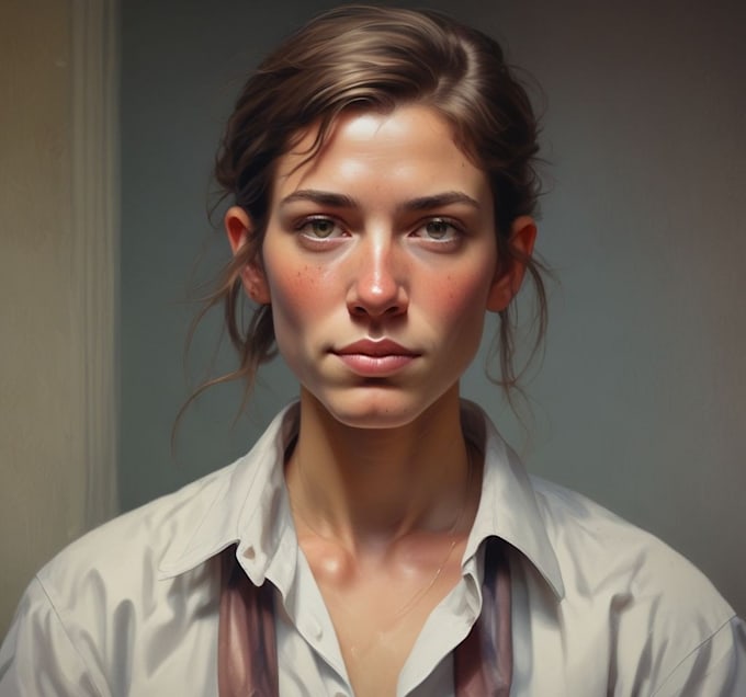 Draw a realistic digital portrait from photo by Janylor | Fiverr