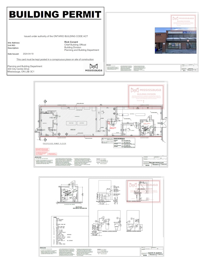 Draft floor plans for ontario building permits by Sebascam_ceb | Fiverr