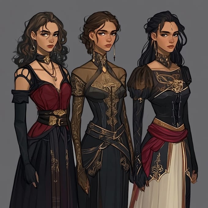 Make a awesome dnd character art and dnd character art by Snelwiwies ...