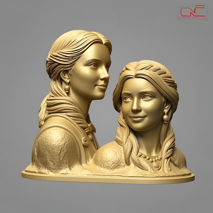 Convert 2d image to 3d bass relief printing bas relief model for cnc ...