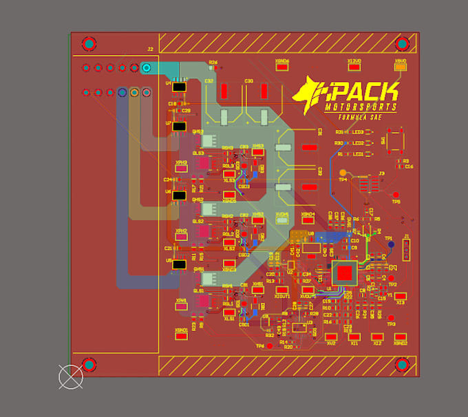 Design a pcb, schematic, and layout by Kamran_alam_ | Fiverr