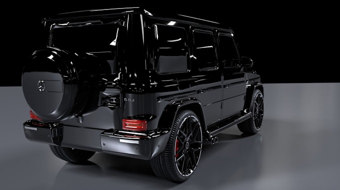 Remodel mercedes,3d vehicle model,pbr texture, sculpt3d car for print ...