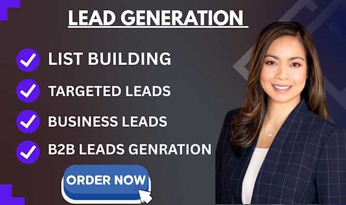 Do your list building targeted leads generation by Veronica1346 | Fiverr
