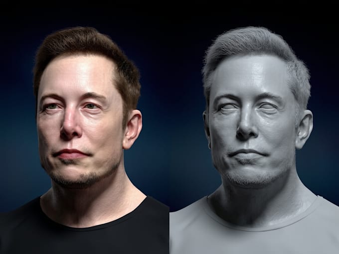 Make realistic character or a prop using blender by Astudio_im | Fiverr