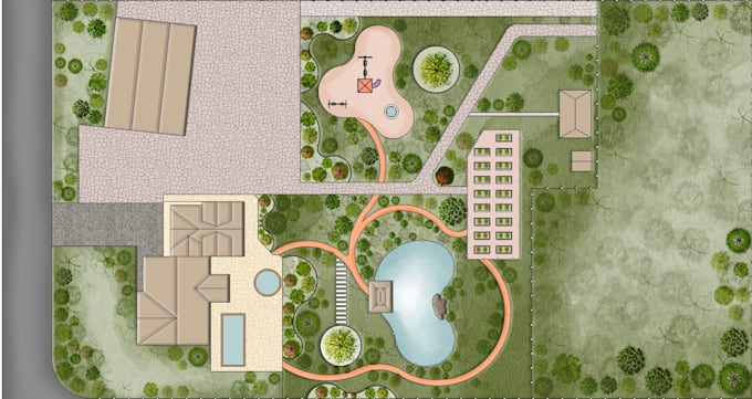Render architectural site plan, master plan, landscape plan by Ar_turna ...