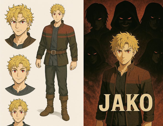 Design an epic anime or cinematic style poster by Abdeladhim_ra | Fiverr