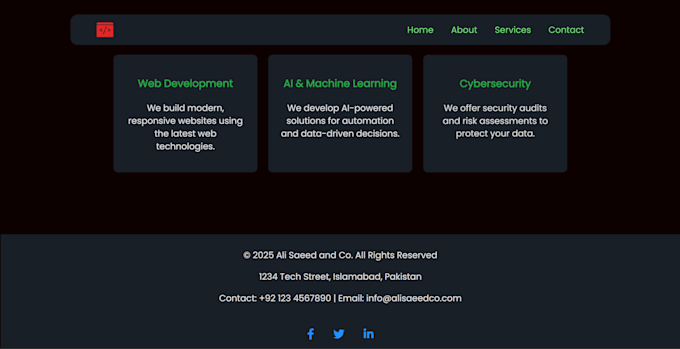 Create a stunning responsive website with custom front end design by Alee_saeed | Fiverr