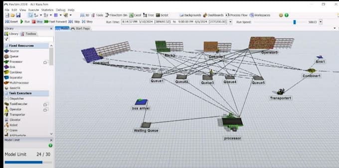 Do simulation using arena simio anylogic flexsim by Sidra_khan34 | Fiverr