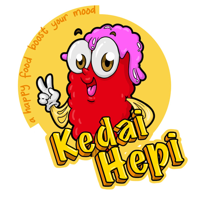 Design cute an unique mascot, cartoon character logo design by Richo ...