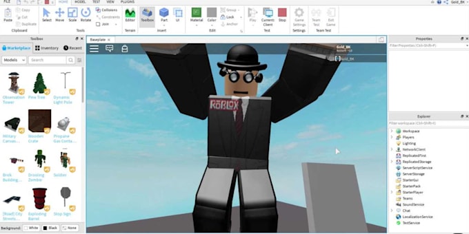 Bulid a roblox map roblox scripting lua game asset gui level design ...