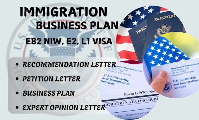 Write uscis business plans petition letter expert opinion letter for eb2 niw h1b by ...