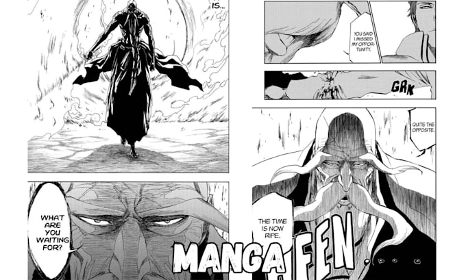 Draw anime manga comic page storyboard manga panel comic strip as a ...