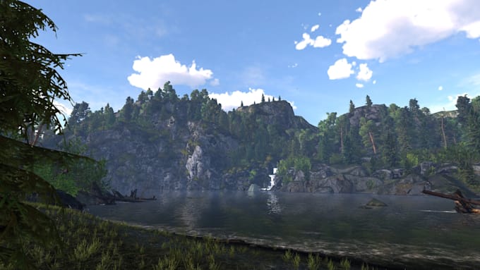 Create a 3d natural open world environment in unity by Vana777 | Fiverr