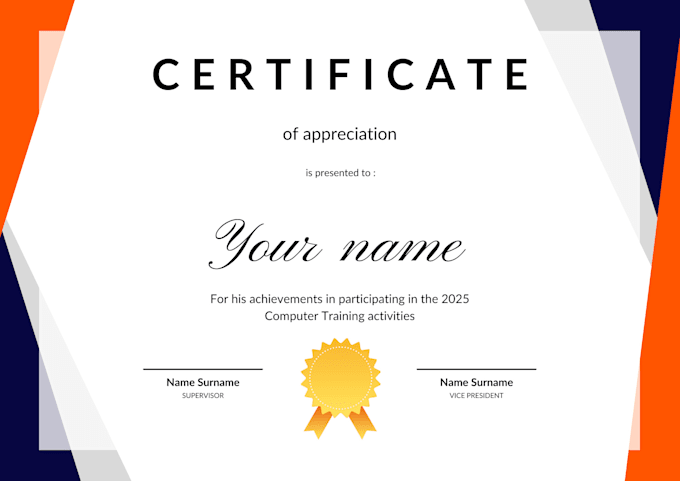 Create a professional certificates and diplomas by Farretw | Fiverr