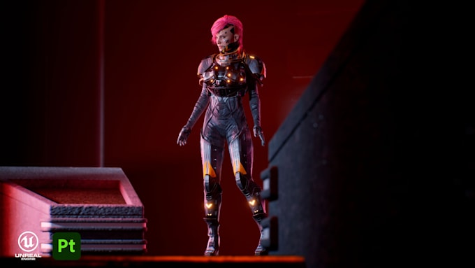 Create quality character for unreal engine, character rigging and ...