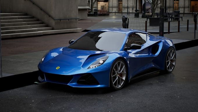 3d model a car design and make realistic renders by Nikolakocevski | Fiverr