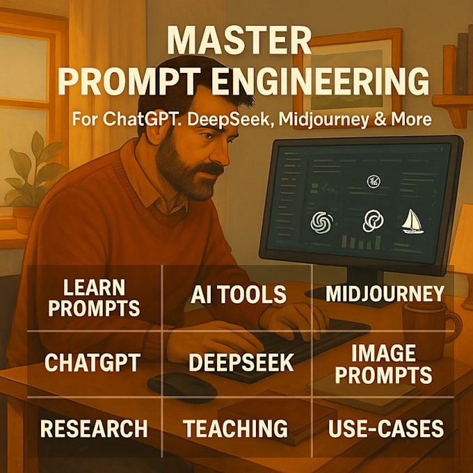 Be a prompt engineer for chatgpt also teach you prompt engineering for open ai by Datacg | Fiverr