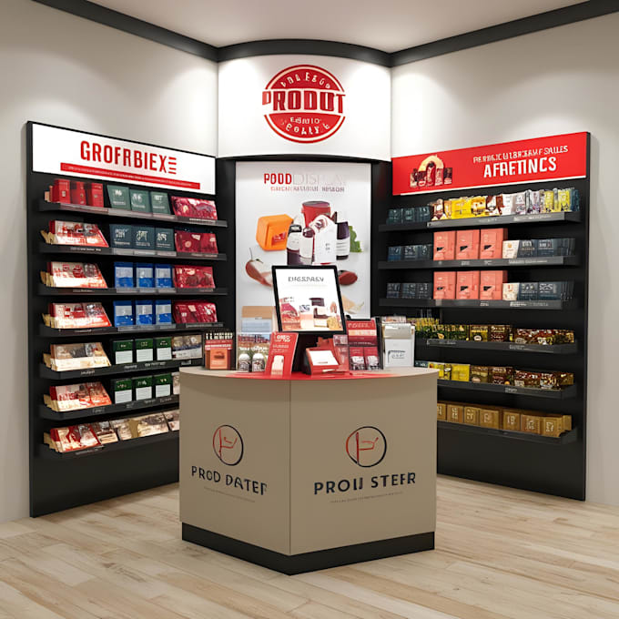 Do posm product display 3d packaging design trade show booth design 3d ...