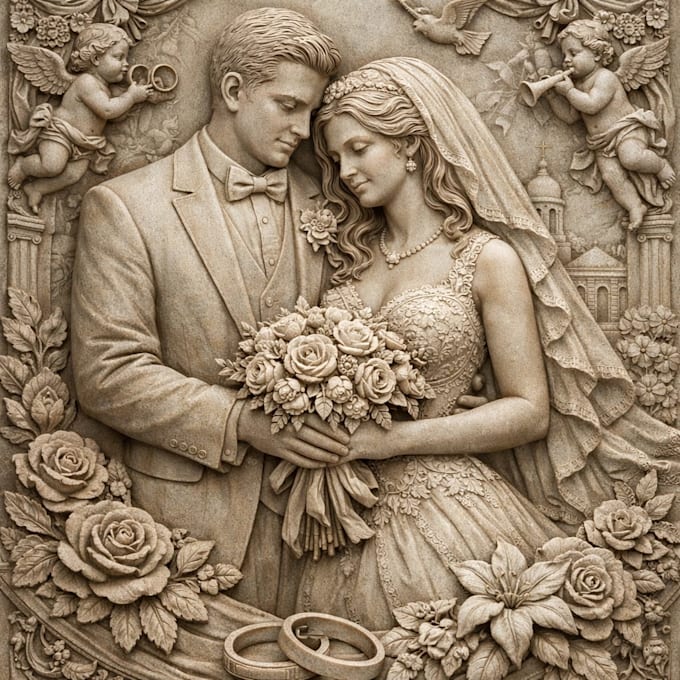 Sculpt 3d bas relief 3d image engraving 3d wood carving for 3d printing ...