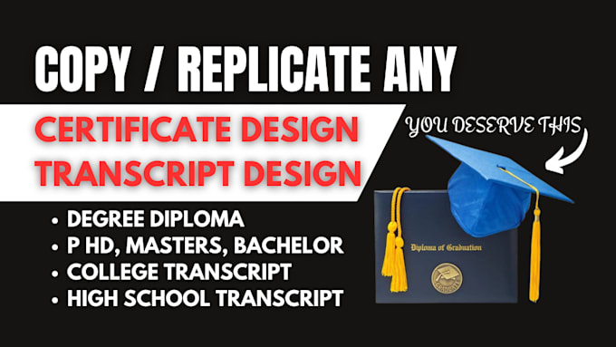 Design urgent high school diploma certificate, c0llege diploma, ged ...