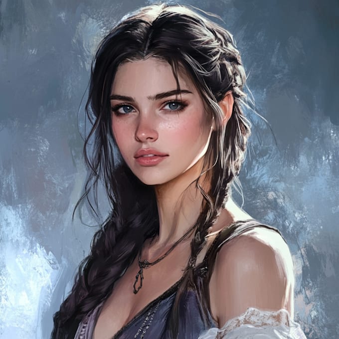 Make cool dnd character and fantasy concept art for you by Allaciablake ...