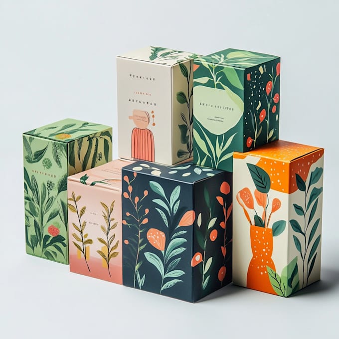 Draw product packaging, label, box and tube by Savannah62 | Fiverr