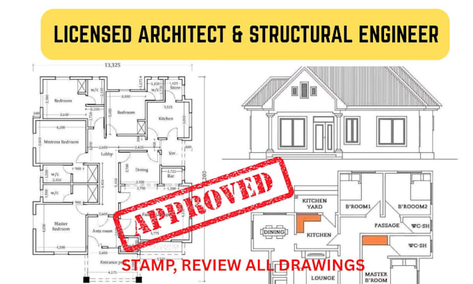 Stamp review architectural engineering drawing letter structural mep ...