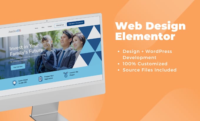 Design and develop a customized wordpress website for you by Holly ...