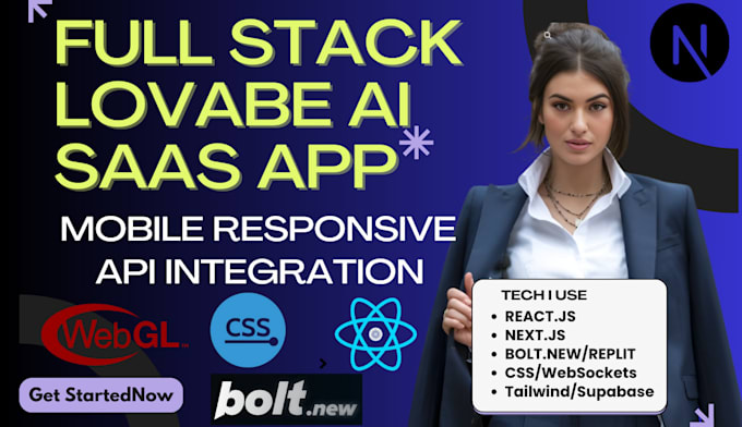Build, fix lovable ai saas app using bolt new react, nextjs, v0 ... Build, fix lovable ai saas app using bolt new react, nextjs, v0 ...
