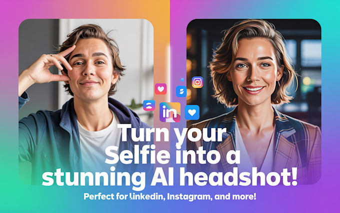 Do amazing professional social media ai headshot, ai influencer from ...