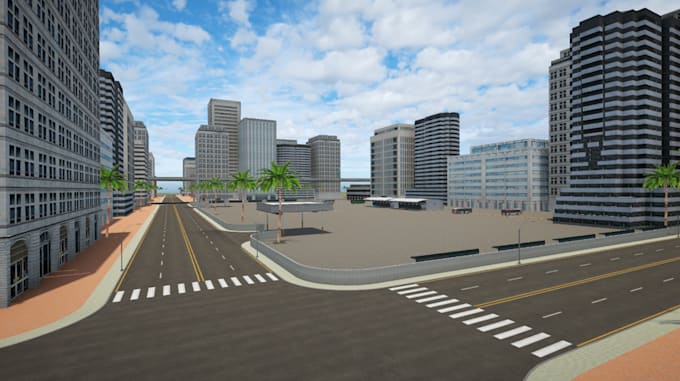 Create amazing 3d model roblox map and roblox asset in roblox studio by ...