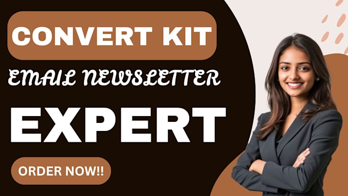 Set up convertkit account, design newsletter templates, create landing ...