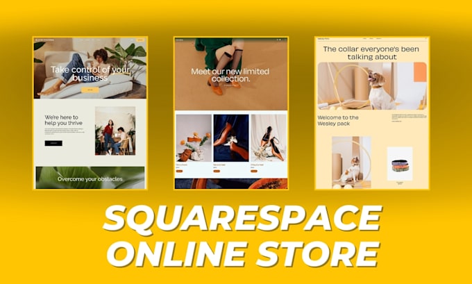 Build professional squarespace website design or redesign by ...