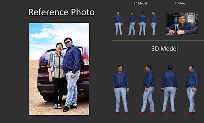 Convert 2d to 3d printable stl file, image to 3d model, custom 3d ...