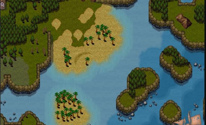 Develop 2d rpg game, rpg tileset, combat system,ui design, parallex map ...