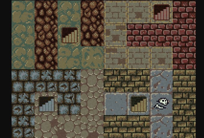 Create 2d rpg game godot environments background design map sprites ...