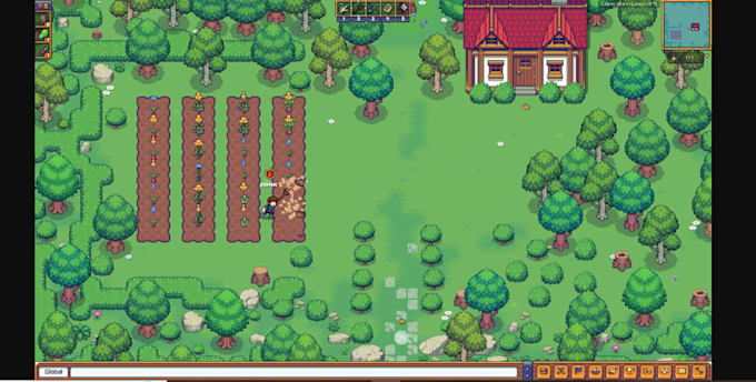 Build multiplayer 2d rpg game maker for mobile pc web,parallax maps ...