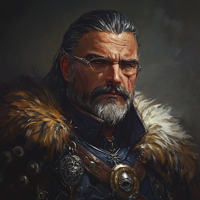 Design realistic fantasy dnd character illustration by Rojari_ghub | Fiverr