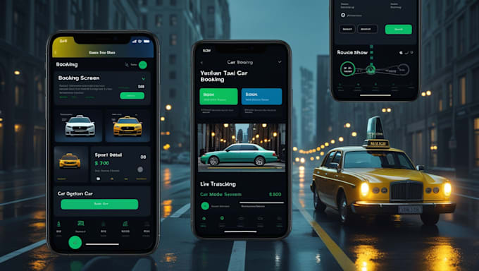 Develop taxi booking app, uber clone app, clone app software developer, taxi app by Don_falcon4 ...