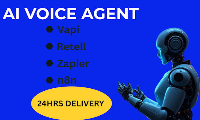 Build an ai voice agent using vapi, retell ai, zapier, and n8n automation by Berrycharles459 ...