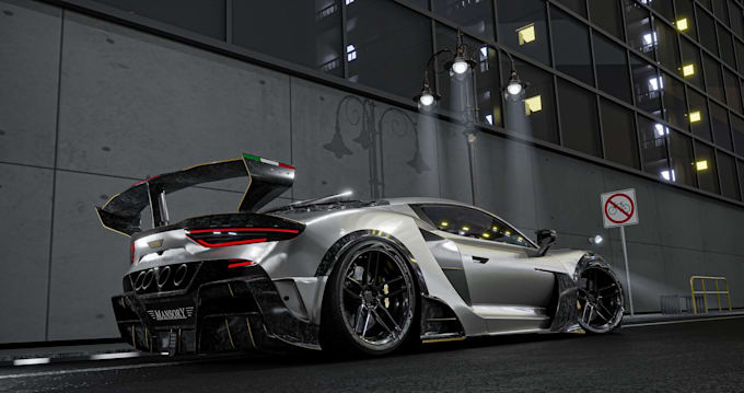 Remodel 3d truck ,fivem sport car, uv map,carwrap,4k car rendering,3d ...