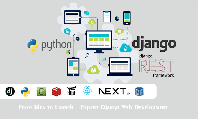 Create a custom django web application by Djangoinfusion | Fiverr