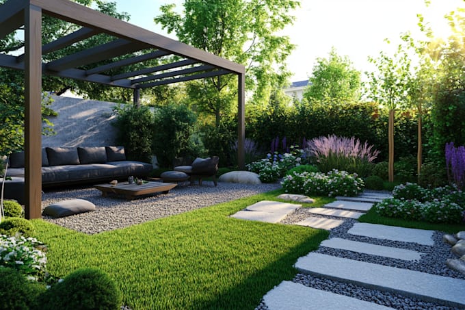 Design site plan, property map, plat map, landscape design by ...